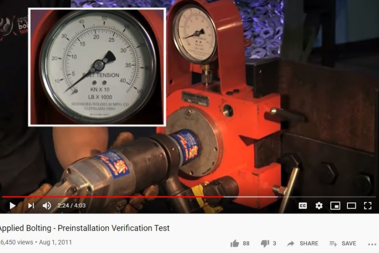 Anchor Bolt Tensioning for Overhead Sign Structures | Hildebranski.com